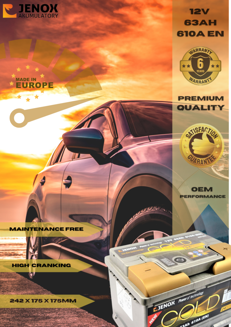 027 Jenox Gold Premium Car Battery - Alpha Batteries
