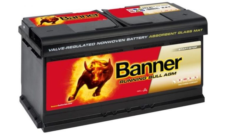 12V 92AH Banner AGM Running Bull Battery (59201) NCC CLASS A (N/A ...
