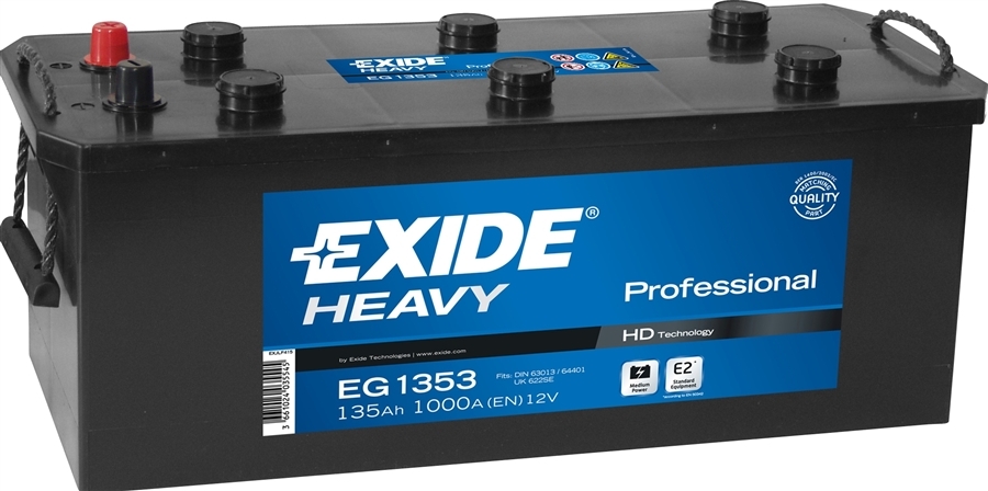 622 Exide Start Pro Professional Commercial Battery (W622SE) (N/A ...