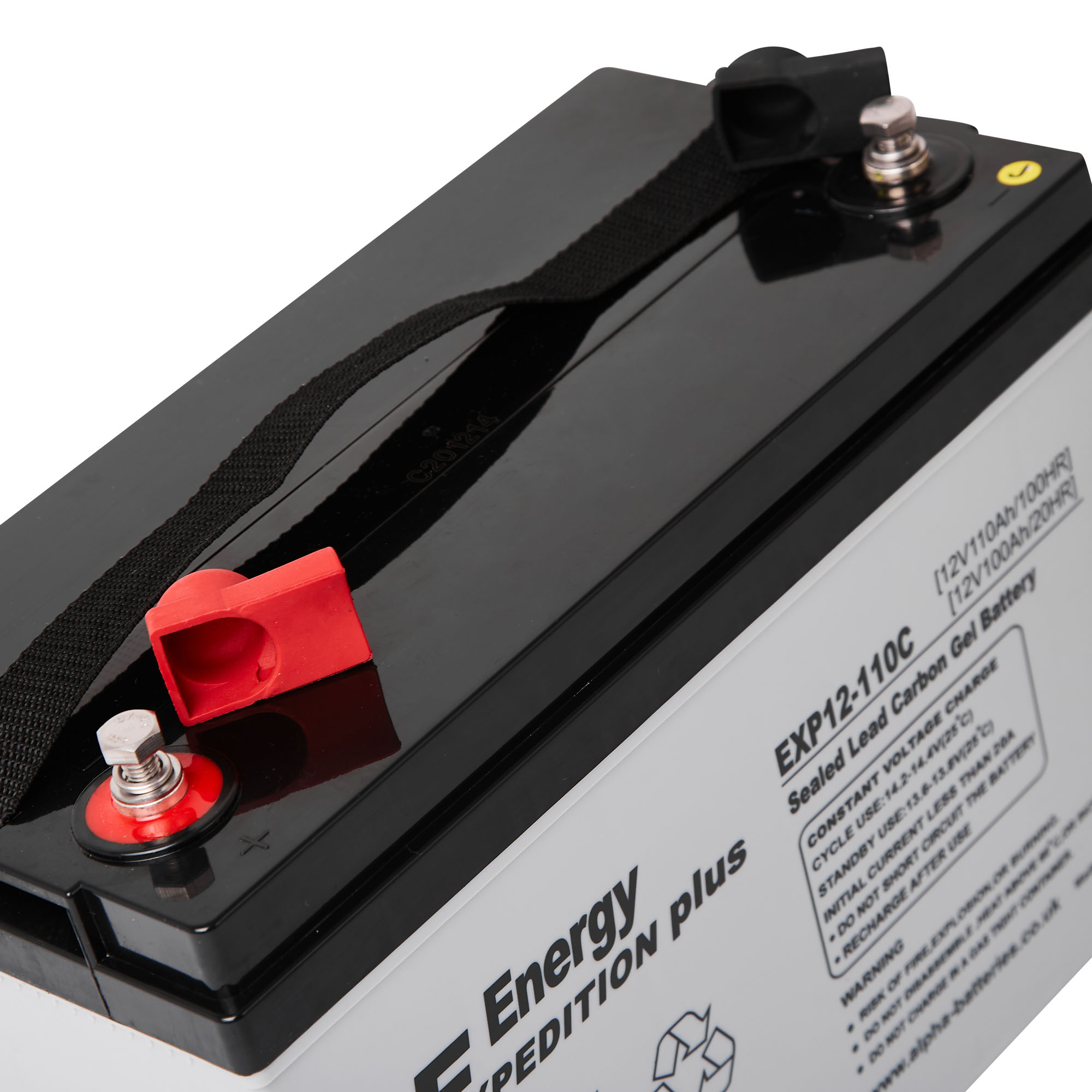 12V 110AH Expedition Plus Lead Carbon Gel Ultra Deep Cycle Battery ...