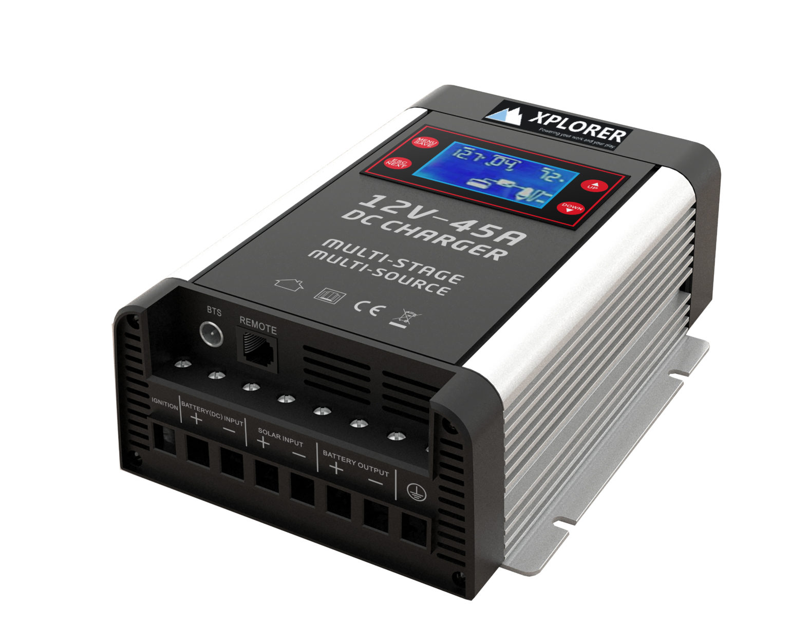 12V Ring DC To DC 30A Smart Battery Charger RSCDC30 with MPPT Solar ...