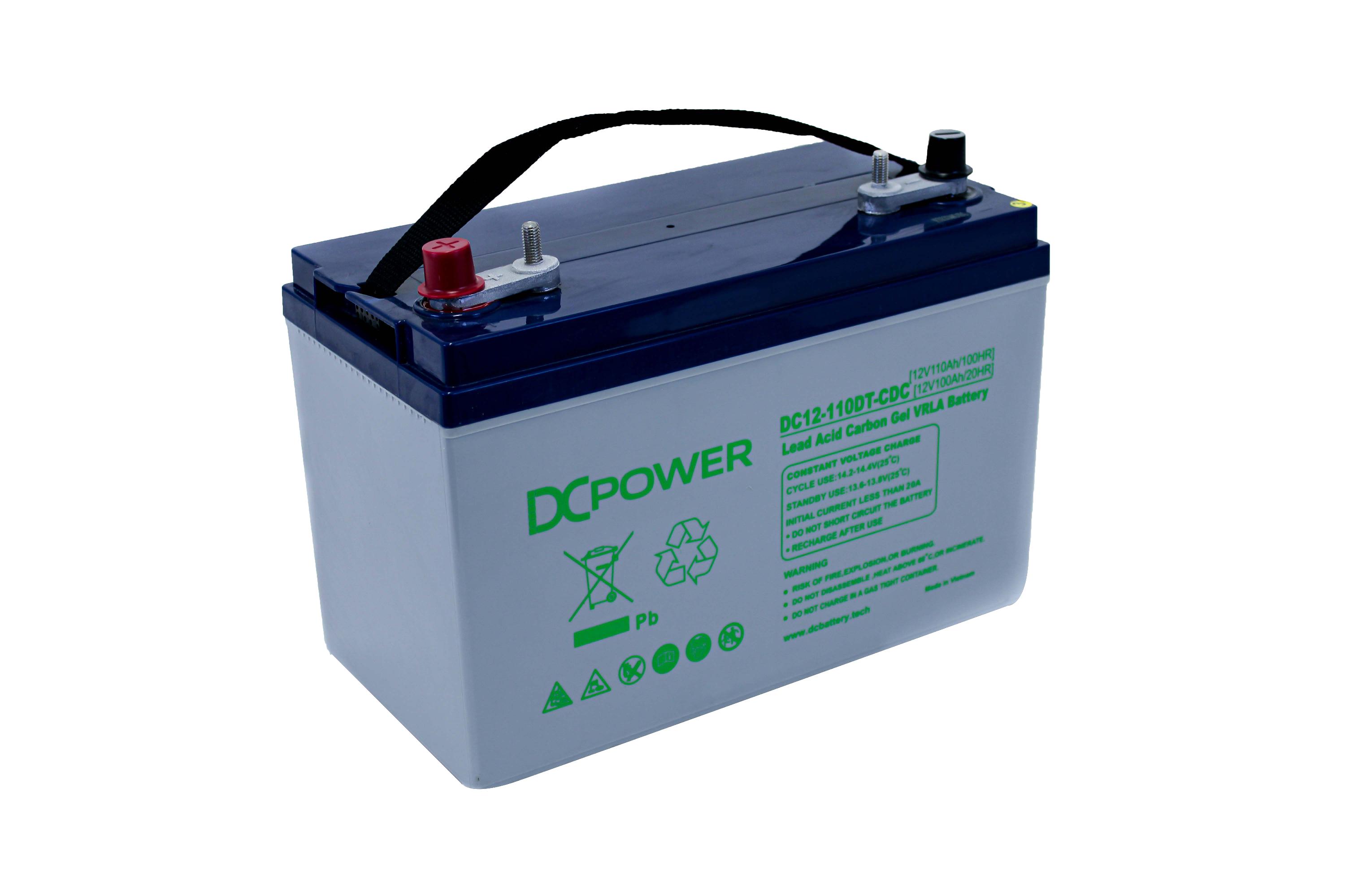 12V 110AH DC Power Gel Carbon Battery (DC12-110DT-CDC) (GTP12110) (N/A ...