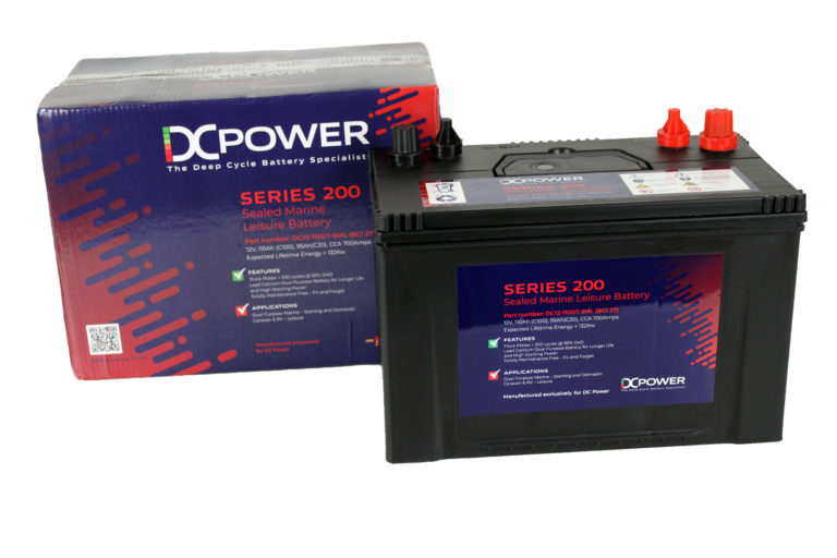 12V DC Power 115AH Leisure Battery (DC12115DT) (N/A) - Alpha Batteries