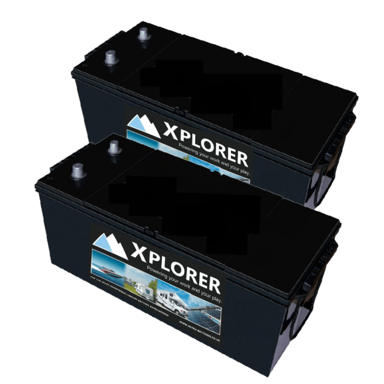 Pair of 627 Xplorer Sealed Heavy Duty Commercial Batteries - Alpha ...