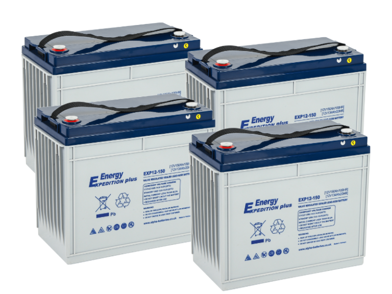 Club Man Precedent Champion Golf Cart Expedition Battery Set - Alpha ...